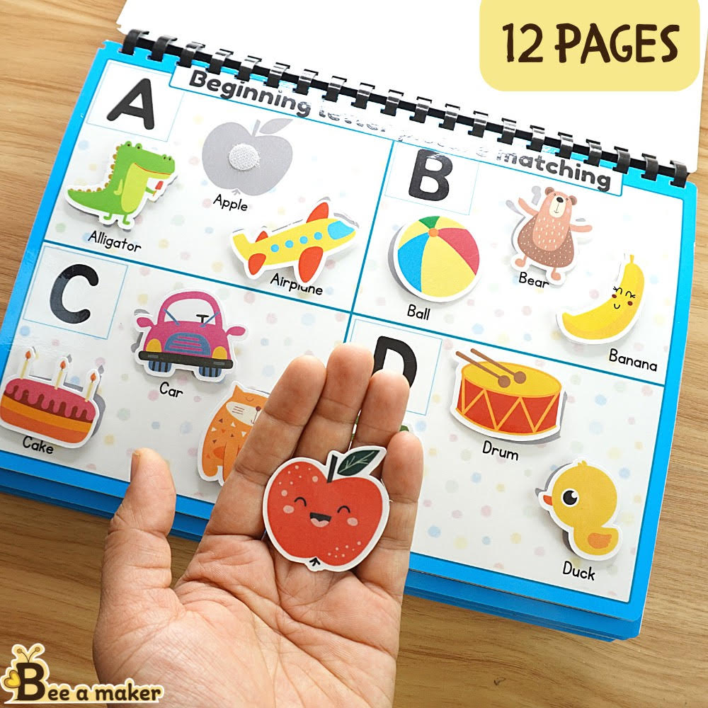 Alphabet Busy book - bee.a.maker