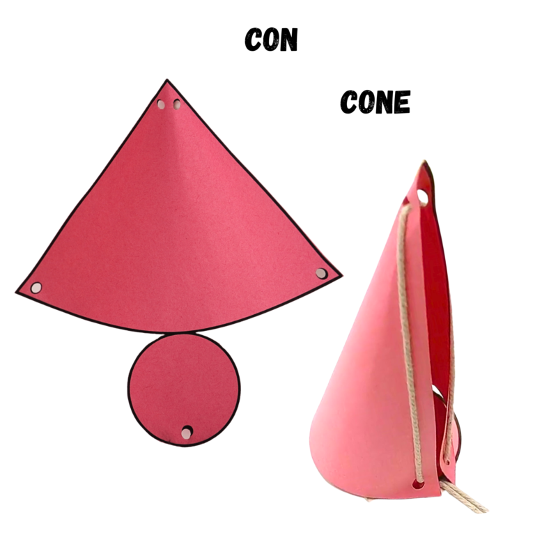 Pull up Net of 3d Shapes- PDF - bee.a.maker
