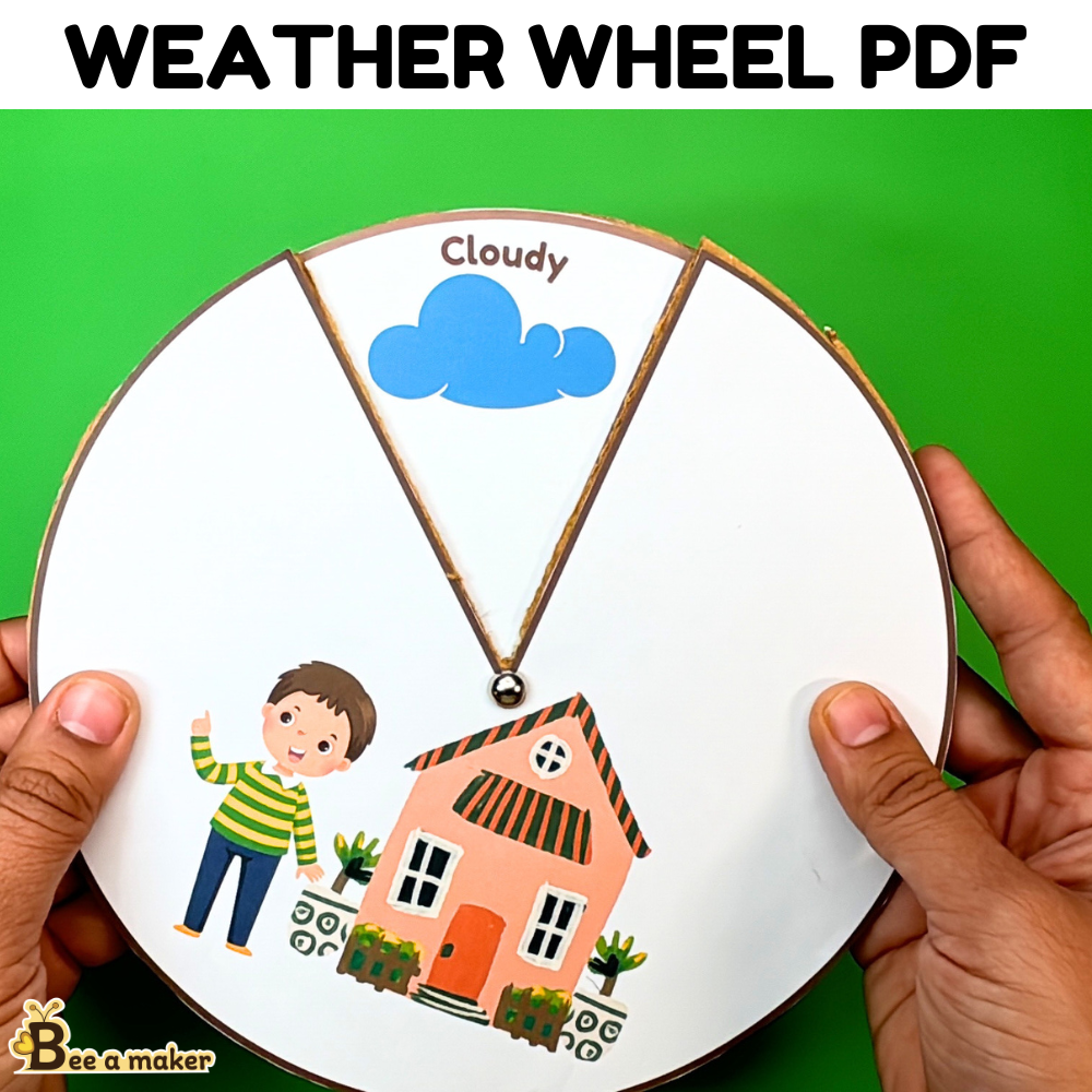 Weather wheel printable pdf - bee.a.maker