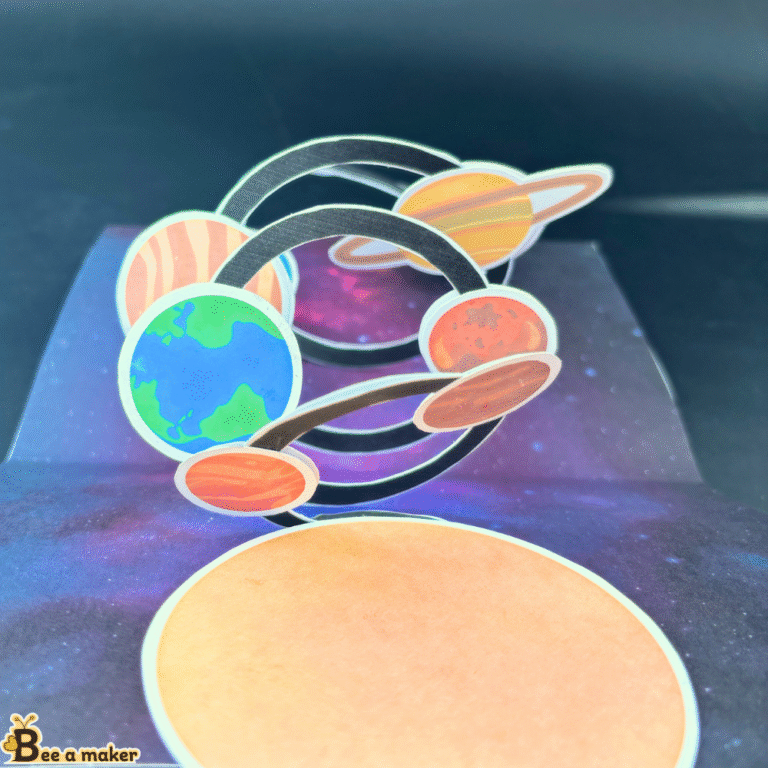 3D Solar System Pop-Up Craft for Kids | Space Activity Printable ...